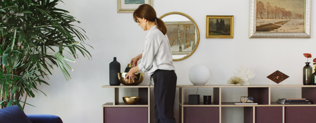 How to Style with Aubergine - 3 Ways to Rock Our Purple Shelf